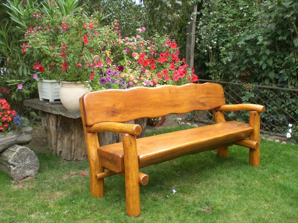 Rustikale Holzbänke Für Den Garten